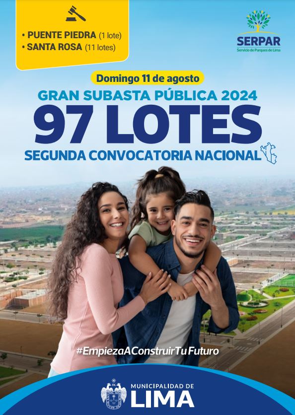 CATALOGO DE LOTES 2 | SERPAR - Servicio de Parques de Lima
